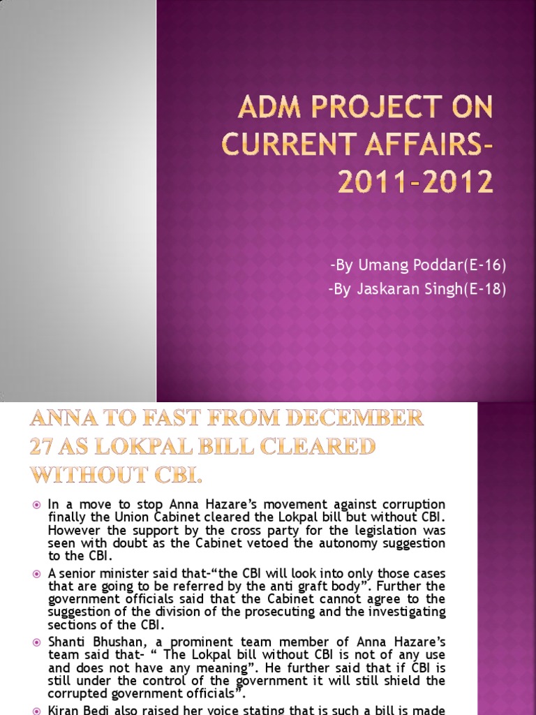 ADM Project Final | PDF | Violence | Government
