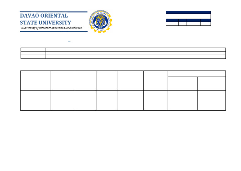 FM DOrSU ODI 23 MATRIX Basic Thesis Elements of The Thesis Proposal ...