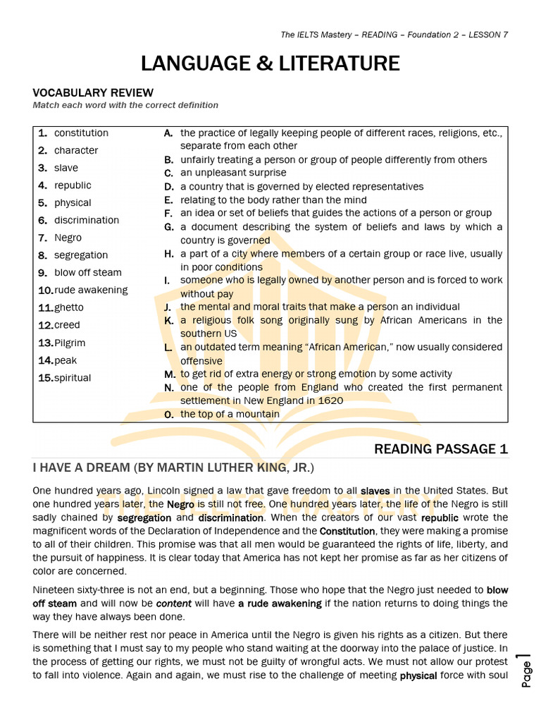 F2.reading - Lesson 7.inclass | PDF
