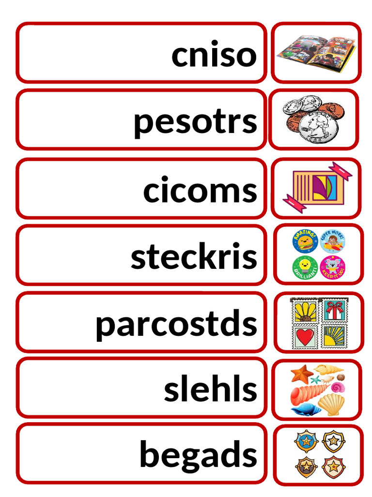 ff3 Unit 3 Lesson 5 Collections Umscramble | PDF