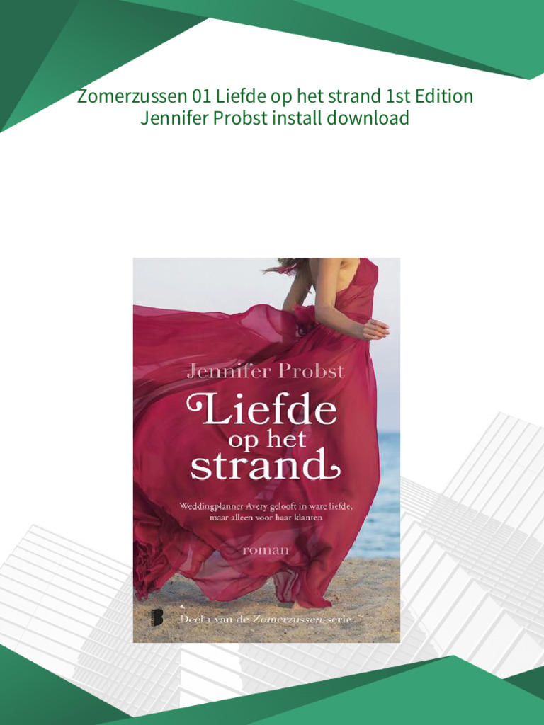 Zomerzussen 01 Liefde Op Het Strand 1st Edition Jennifer Probst Download | PDF