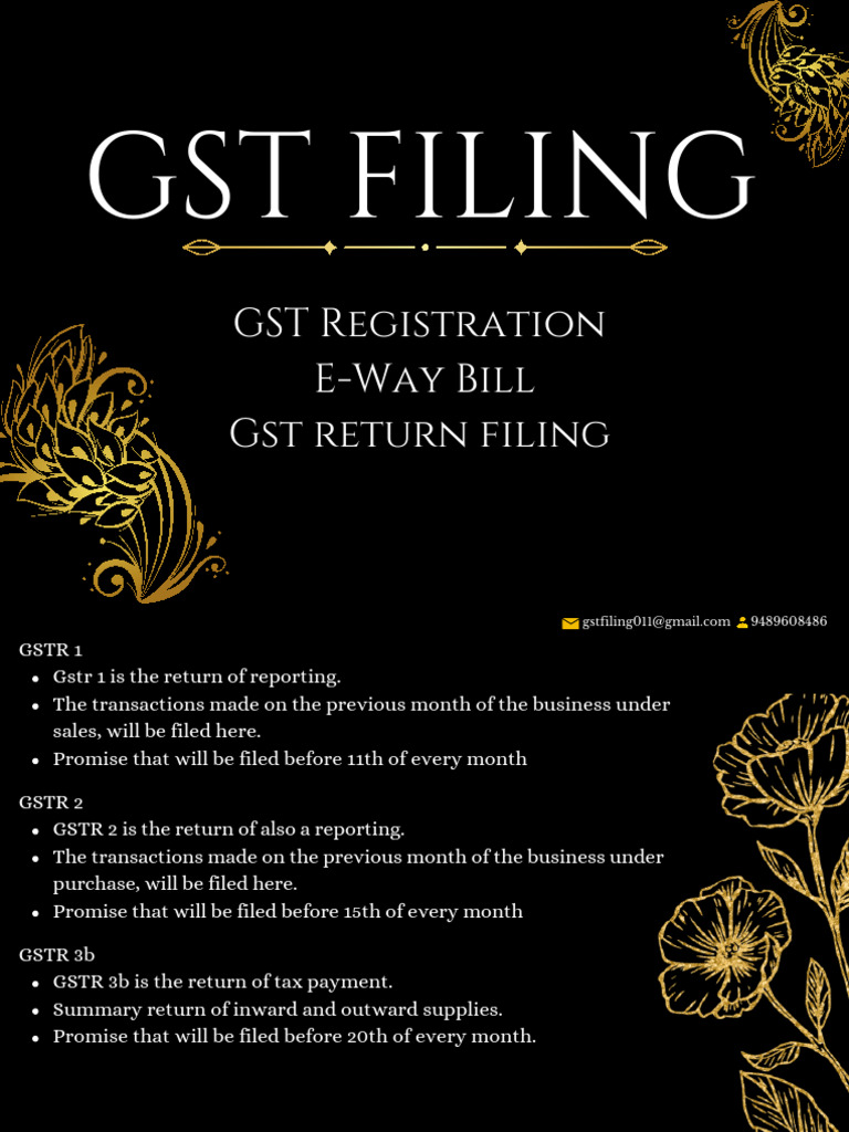 GST Filing | PDF