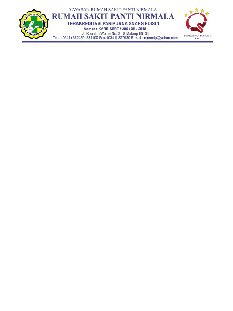 Kepdir Tim Hta RSPN 2022 | PDF