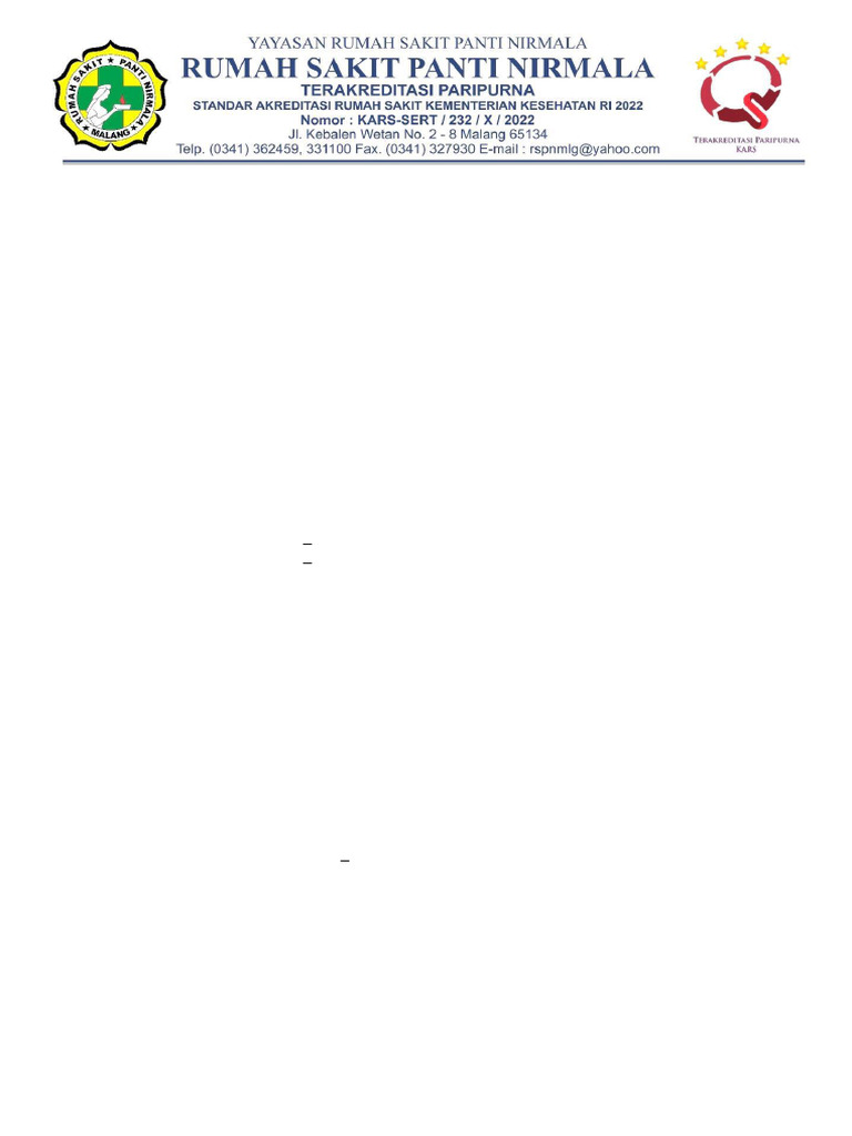 Kepdir Tim TB RSPN 2024 | PDF