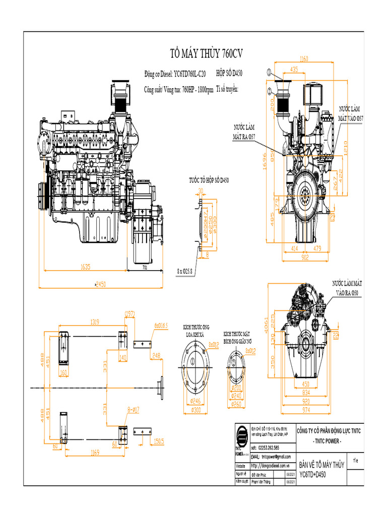 YC6TD760+D450 - OK-Model | PDF
