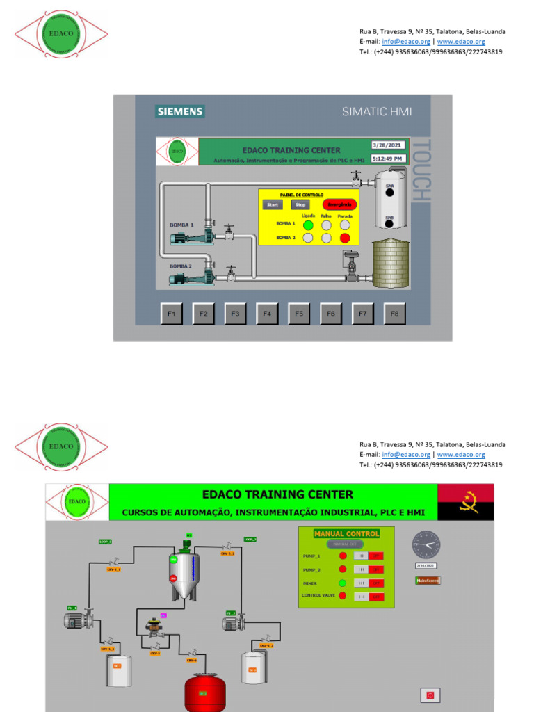 1 Exercícios de Hmi Scada Dcs | PDF | Programmable Logic Controller ...
