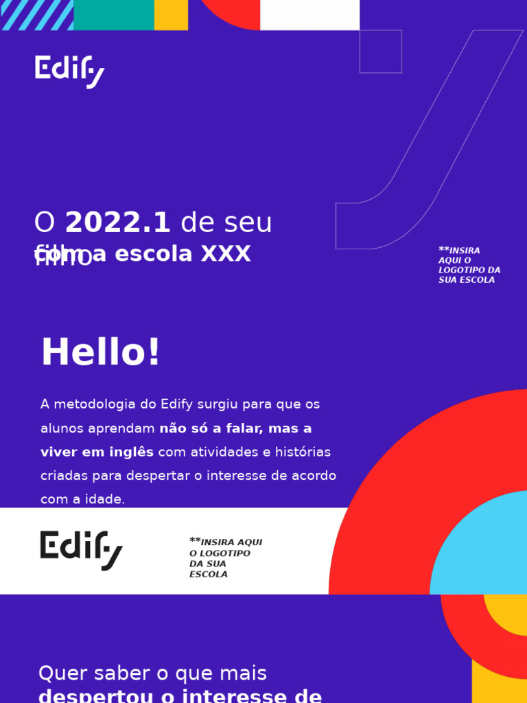 (Template) Seu Ano Com Edify 2022 | PDF