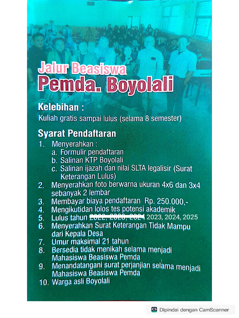 Beasiswa Pemda | PDF