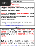 Physical Geography Notes | PDF | Geography | Physical Geography