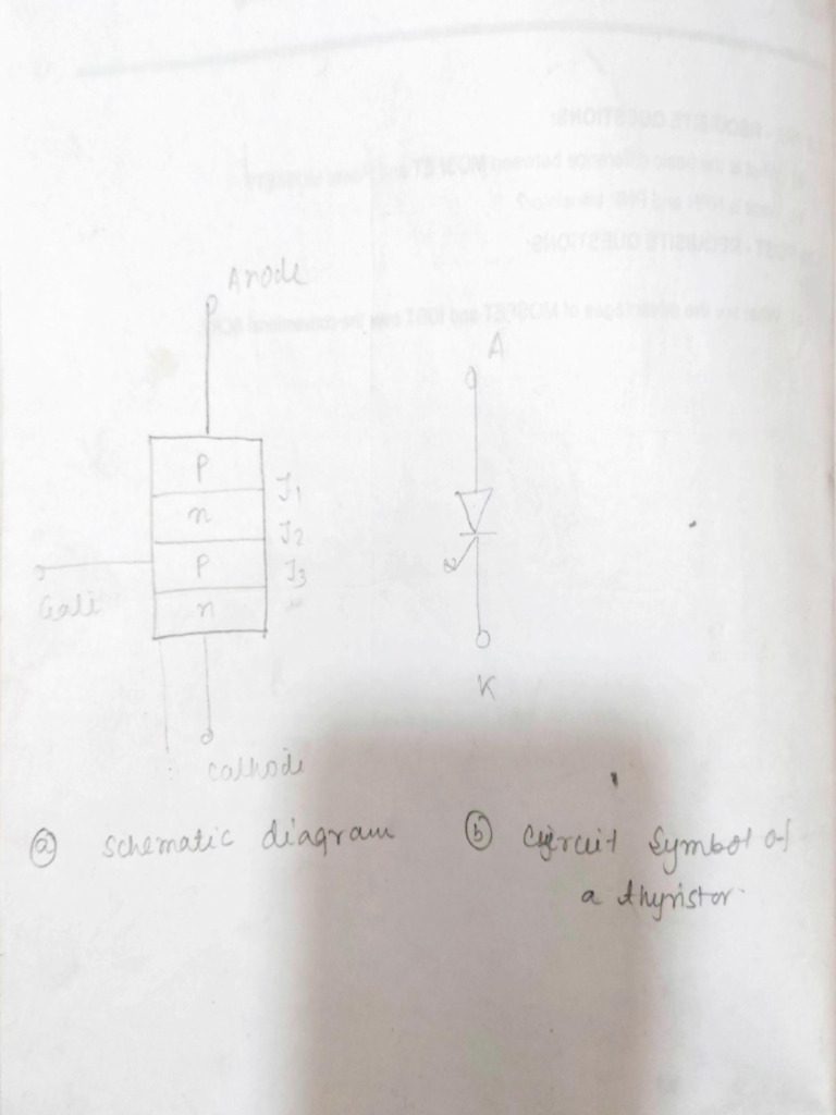 SCR Characteristics and Current Measurement | PDF | P–N Junction ...