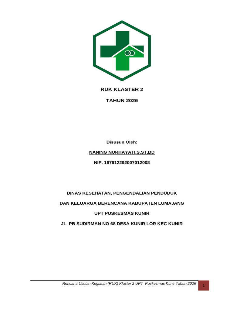 RUK Klaser 2 Kunir, 2026 Fix | PDF