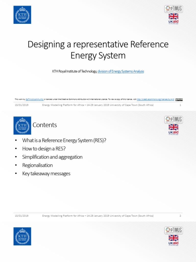 Desigining A Representative Reference Energy System | PDF | Petroleum ...