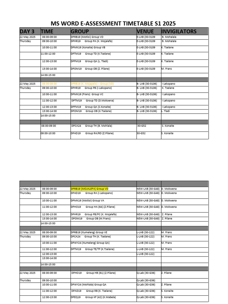 MS WORD ASSESSMENT 2025 EUC (UPDATED VERSION) (004) .Docx Amended | PDF ...