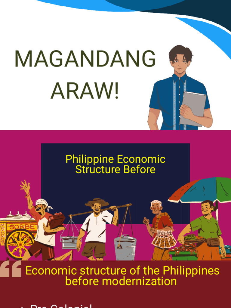 Economic Structure Before Modernization | PDF