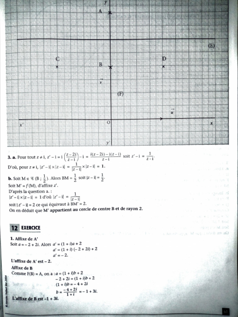 Annales Bac 2004 Corrigé-1-1 | PDF