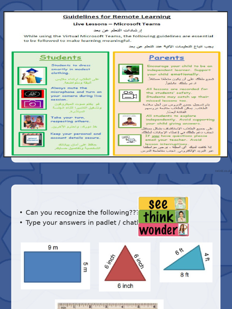 Day 4-Perimeter in 2D Shape | PDF