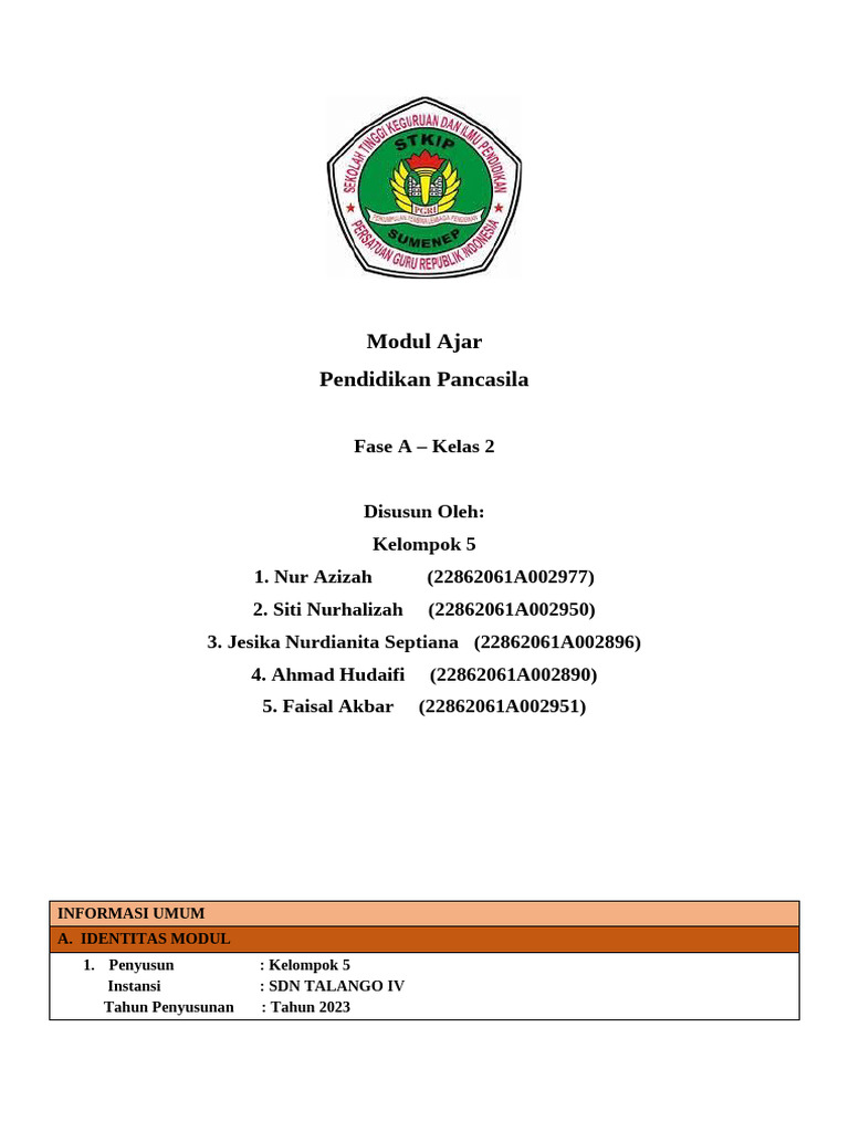 K5 - Membuat Modul Ajar - 3B | PDF