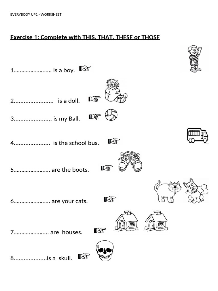 Everybody Up 1 Worksheet Activities | PDF