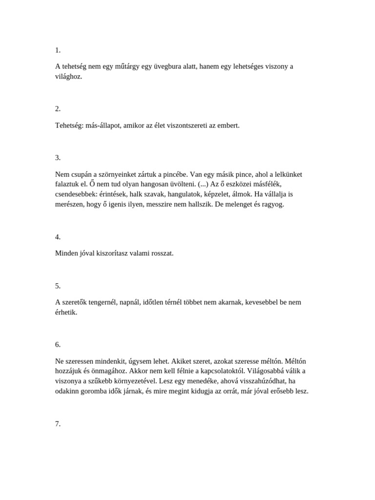 Vavyan Fable Álomhajsza Idézetek | PDF