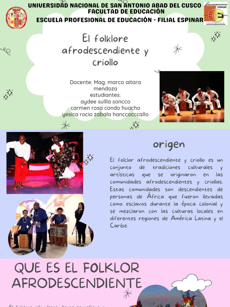 FOLKLORE | PDF | Folklore | Tradiciones