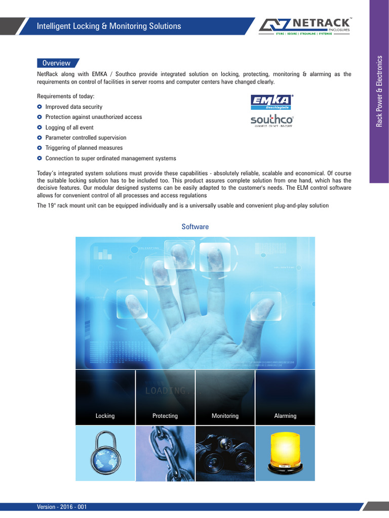 Netrack Intelligent Rack Access Controller | PDF | Access Control ...