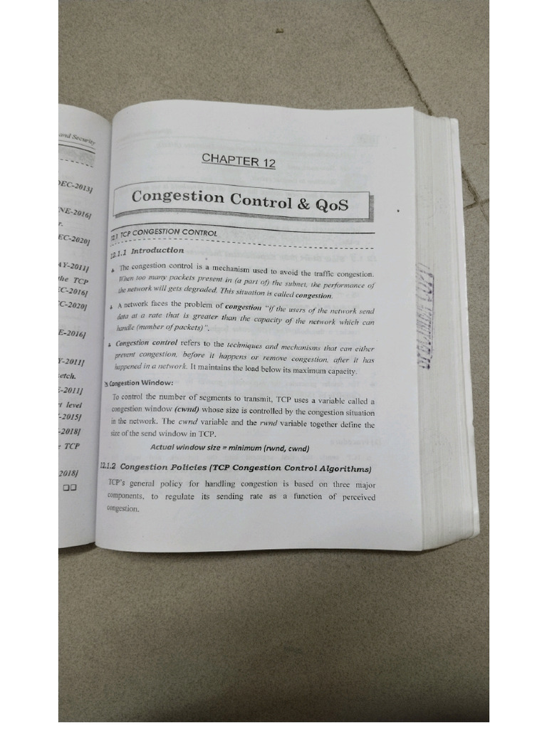 Congestion Control | PDF