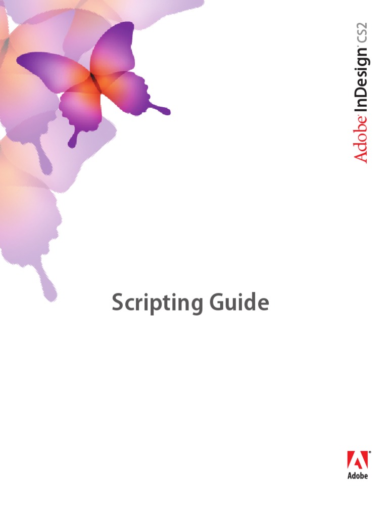 InDesign Scripting Guide | PDF | Scripting Language | Visual Basic For Applications