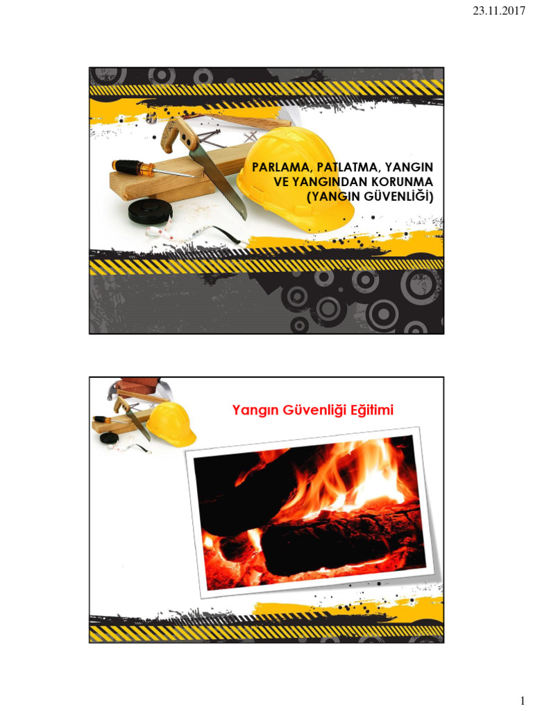 Acil Durum Ekibi Sondurme Yangin Egitimi | PDF