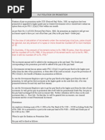 Pay Fixation Option Form for Promotion | PDF | Business Law | Government