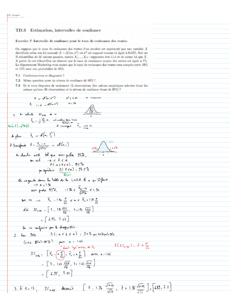 td3 Proba Eco Gé l2 | PDF
