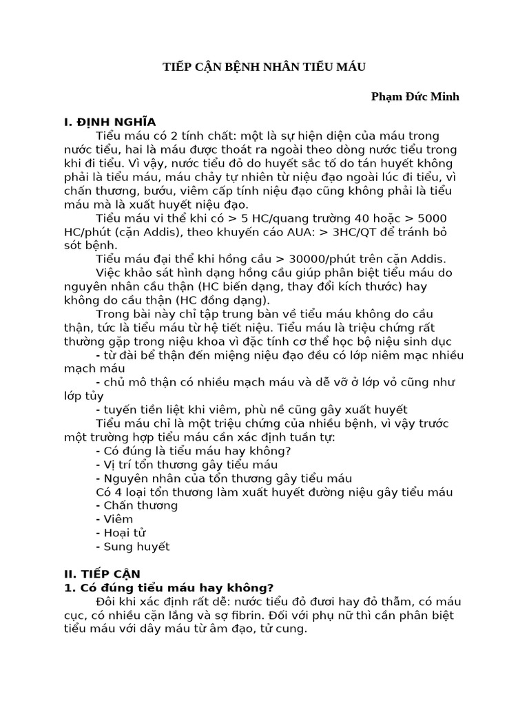 Tiep Can Tieu Mau - Pham Duc Minh | PDF