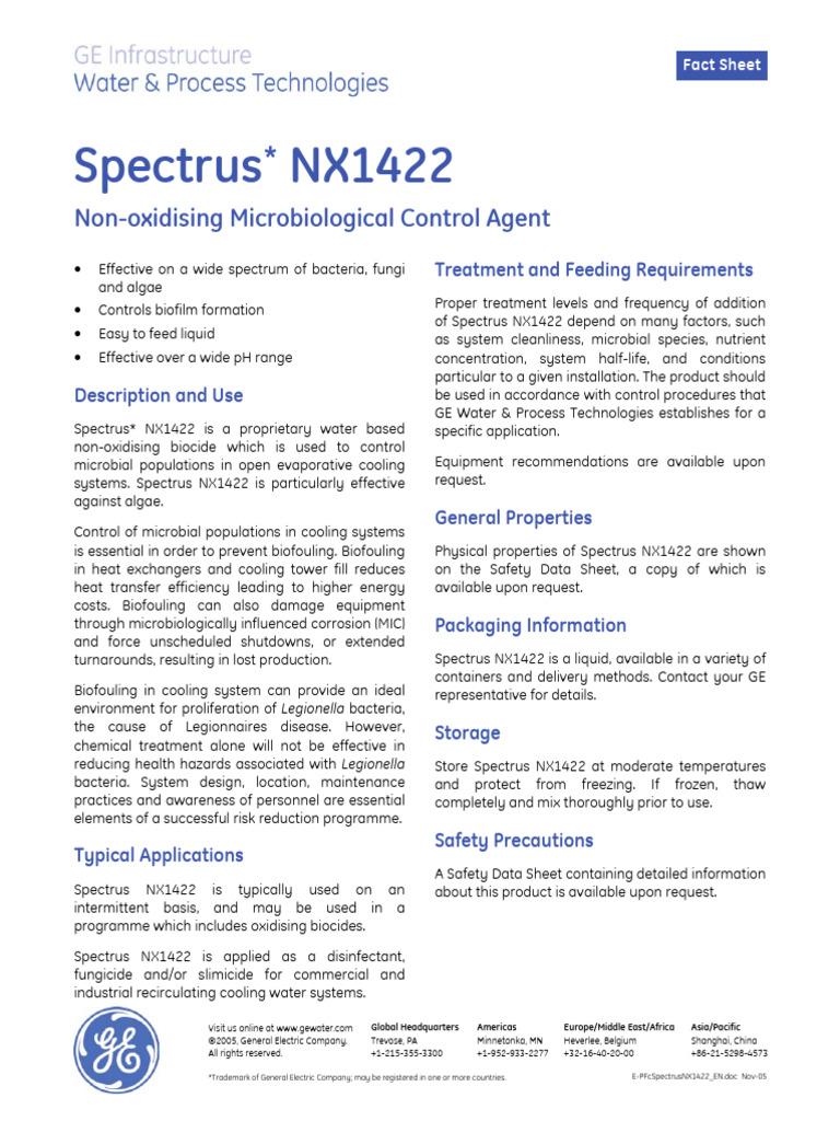 Pipeline Chemical - Biocides Injection Documents | PDF | Water