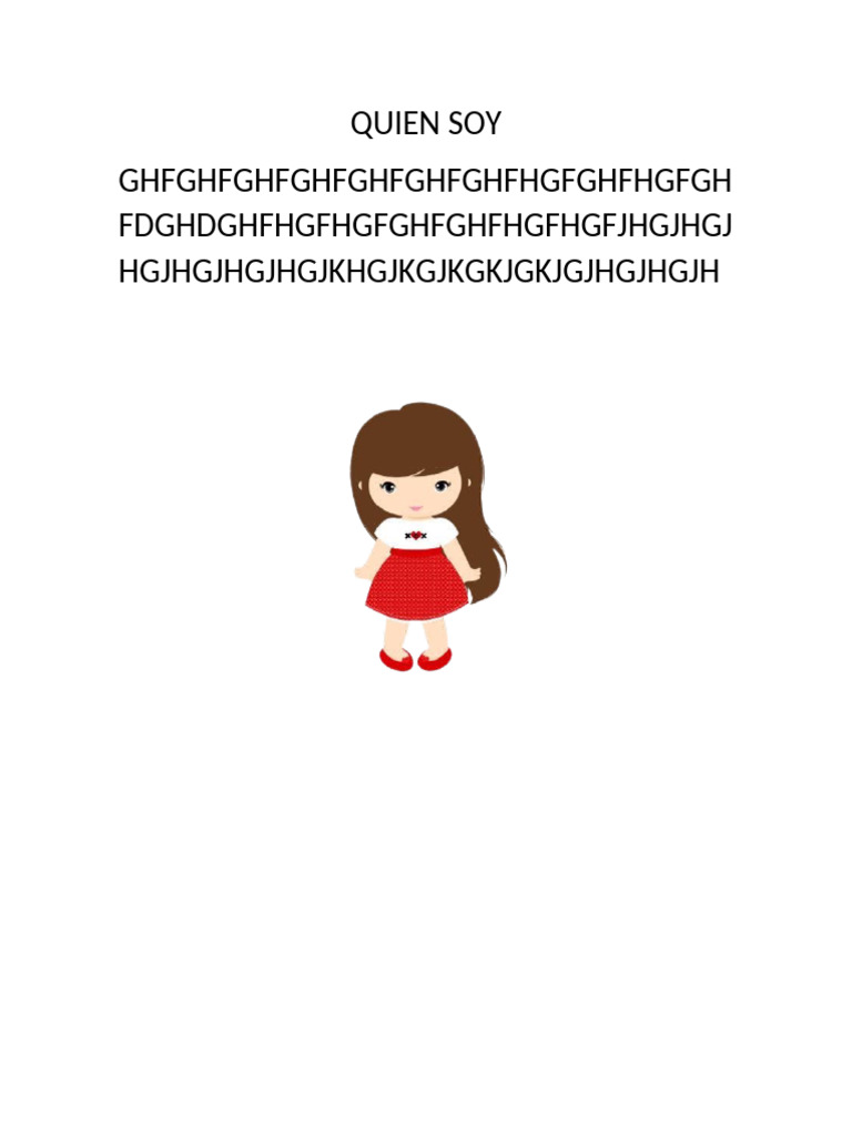 Quien Soy | PDF