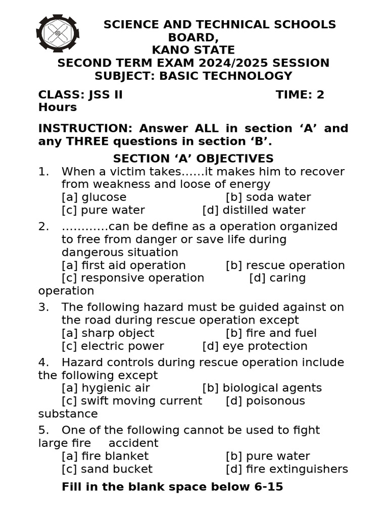 Basic Technology JSS II-1 | PDF | Rectangle | Area