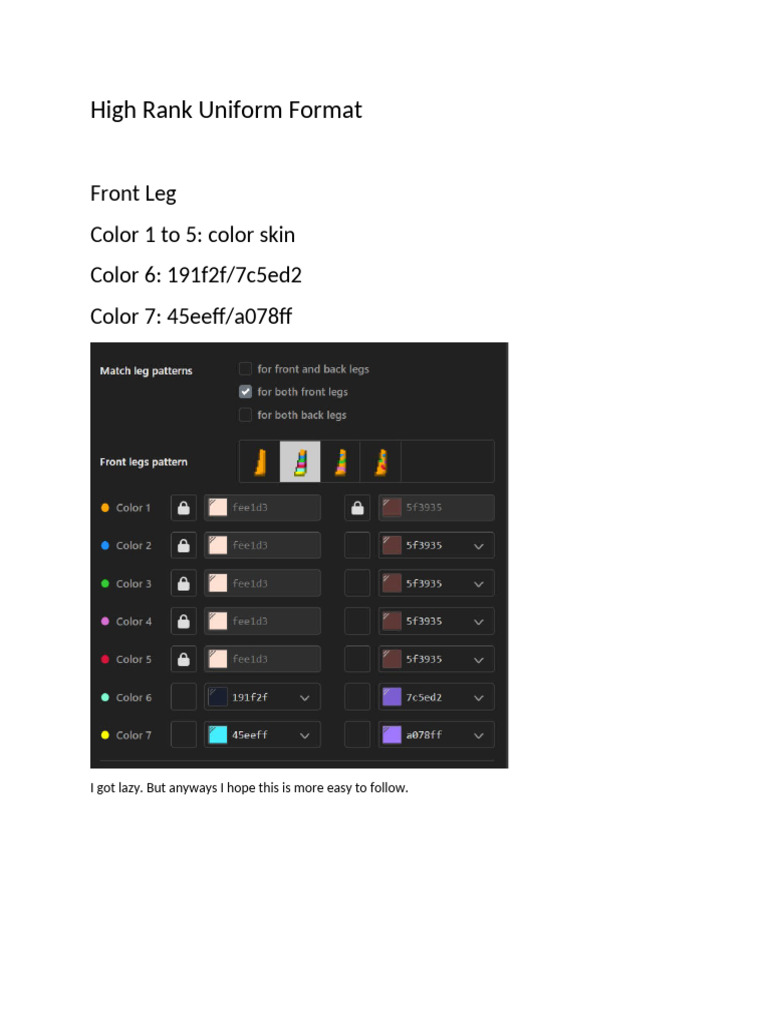 High Rank Uniform Format | PDF