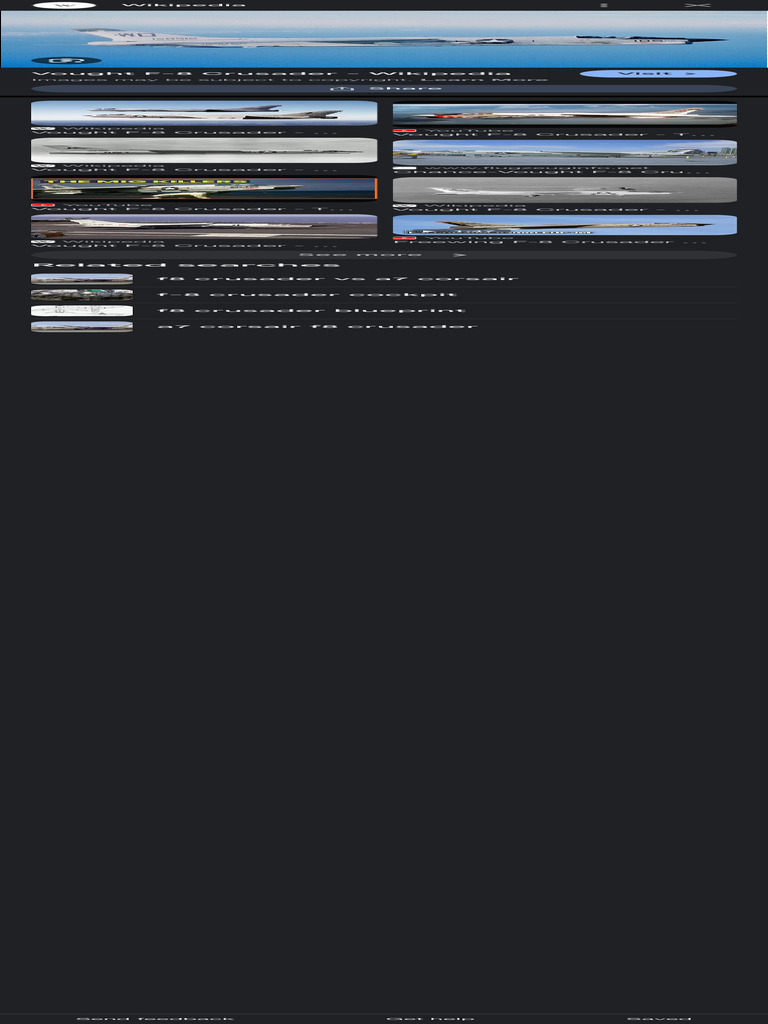 f8 Crusader - Google Search | PDF