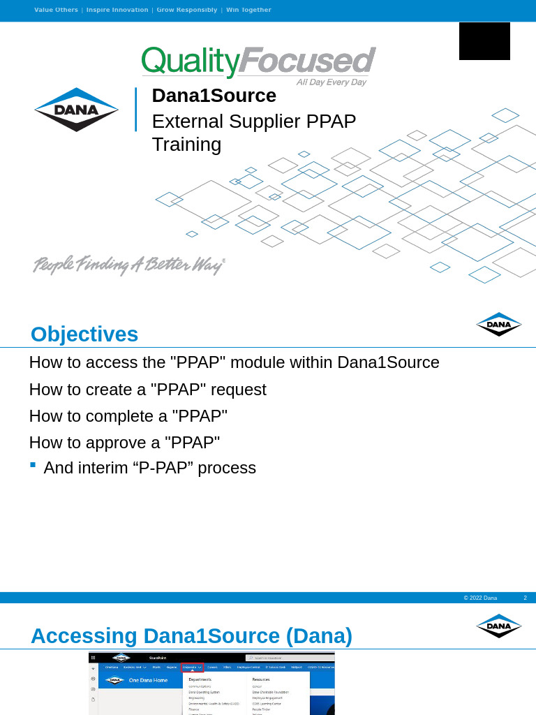 External Supplier PPAP Training Presentation (Supplier Version Without Audio) (v2) | PDF | Computing