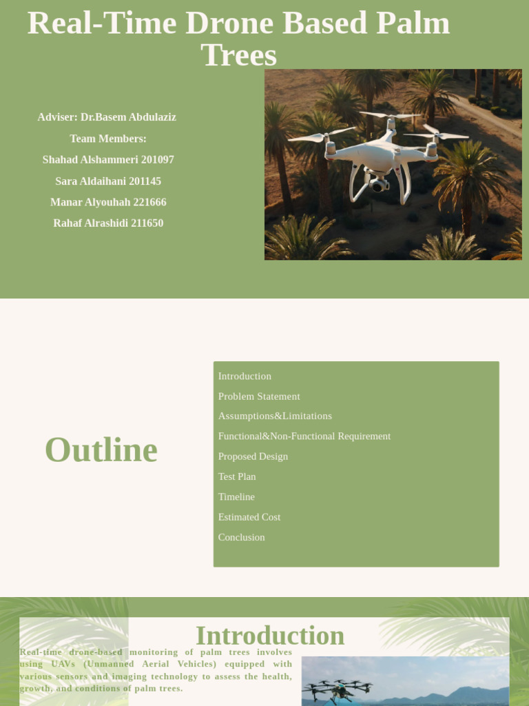Fyp1-Final Powerpoint | PDF | Unmanned Aerial Vehicle