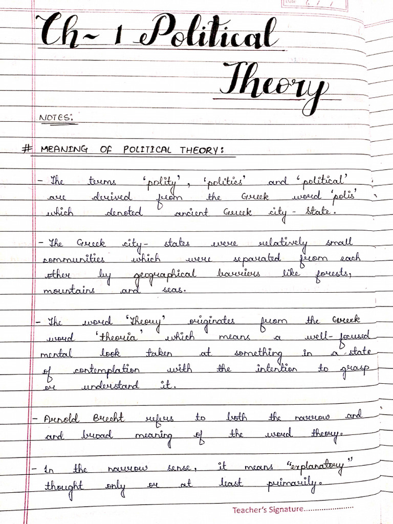 Political Theory | PDF