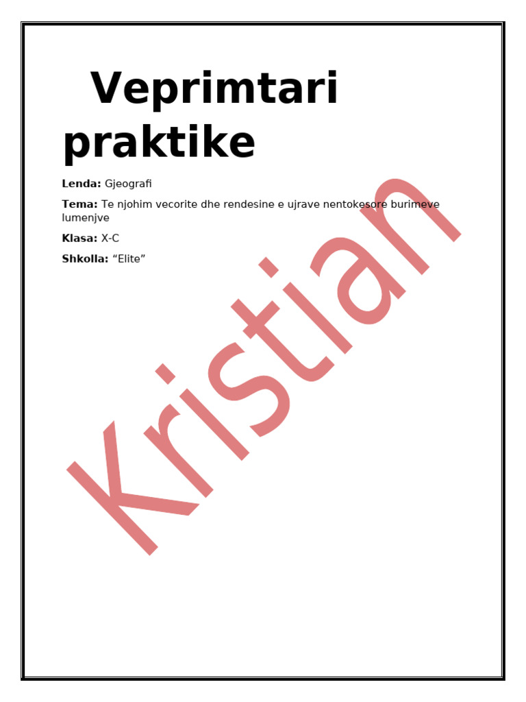 Vep Praktike Lumi | PDF