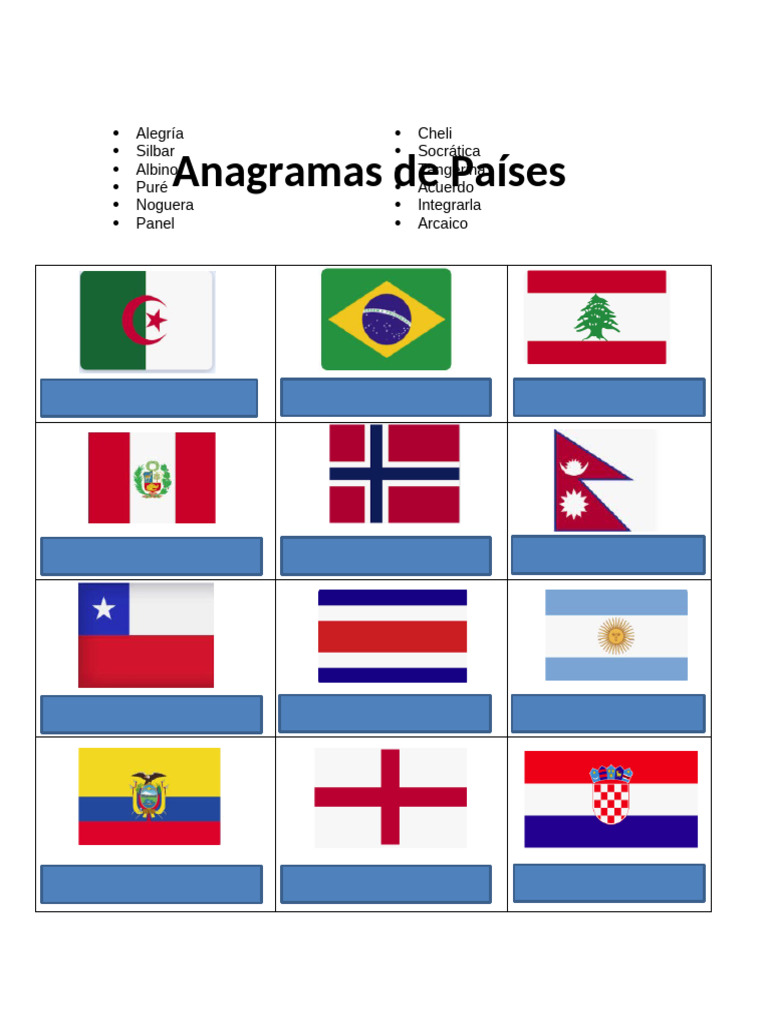 Alegría Anagrama | PDF