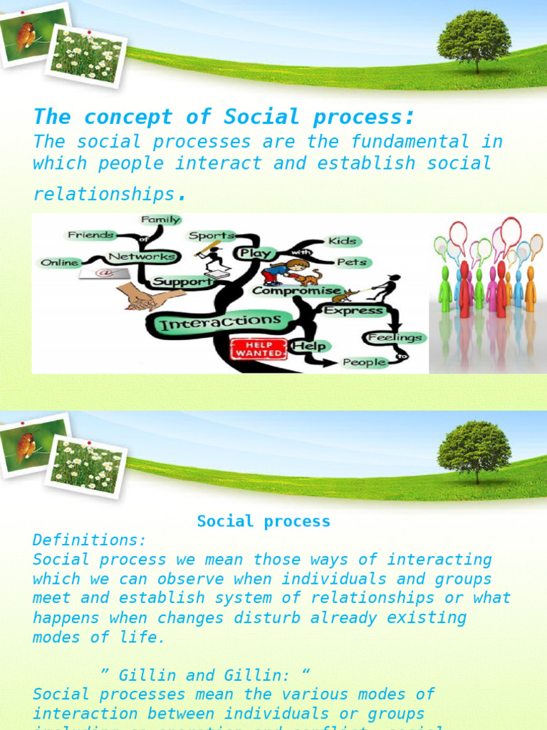 1st Chapter Social Process | PDF | Cultural Assimilation | Cooperation