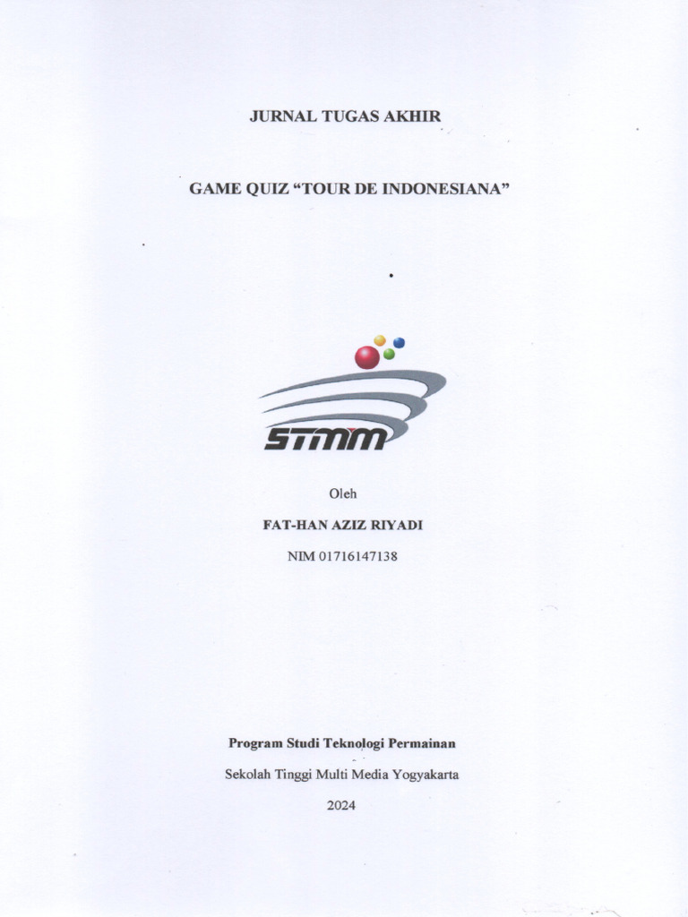 JURNAL TUGAS AKHIR FAT-HAN AZIZ RIYADI | PDF