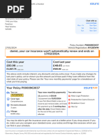 Esure Motor Insurance: Policy Booklet | PDF | Vehicle Insurance | Insurance