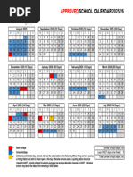 KHDA School Calendar 2025-2026 | PDF