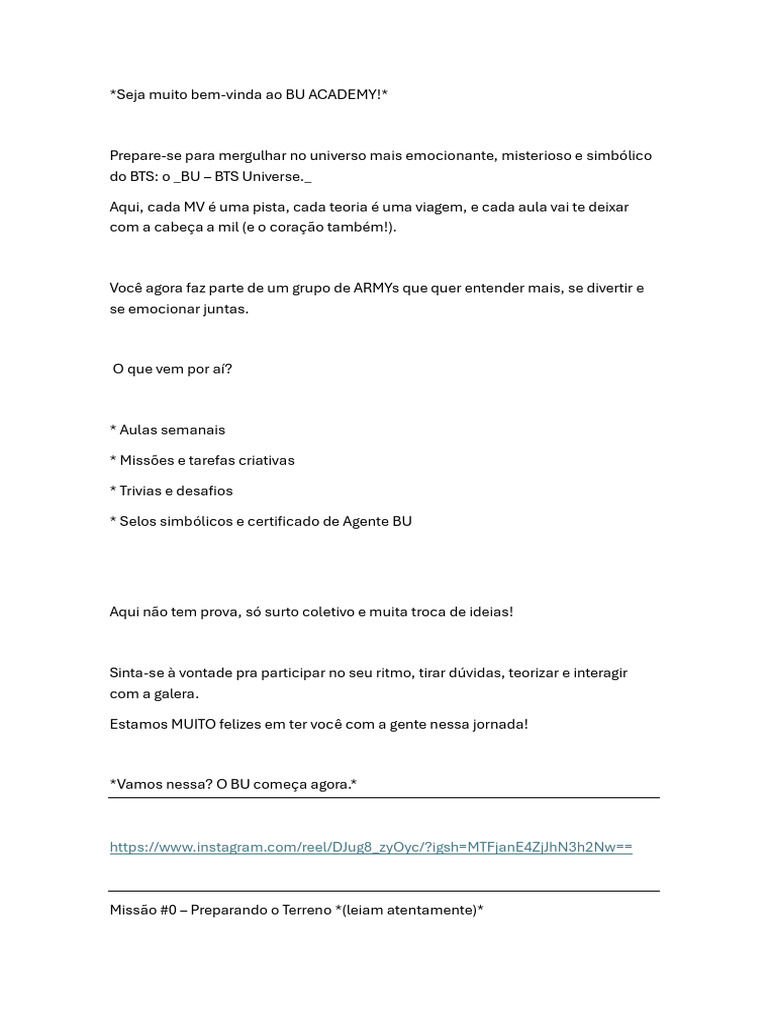 BU ACADEMY_Aula — 00 | PDF