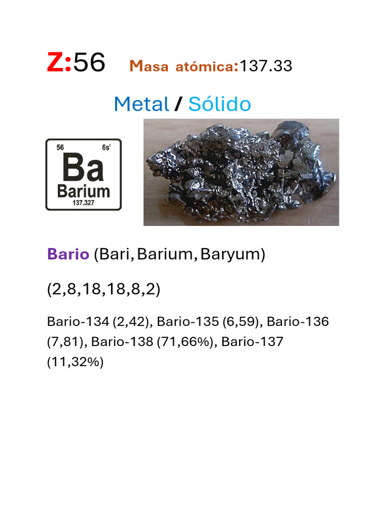 Bario-2 | PDF
