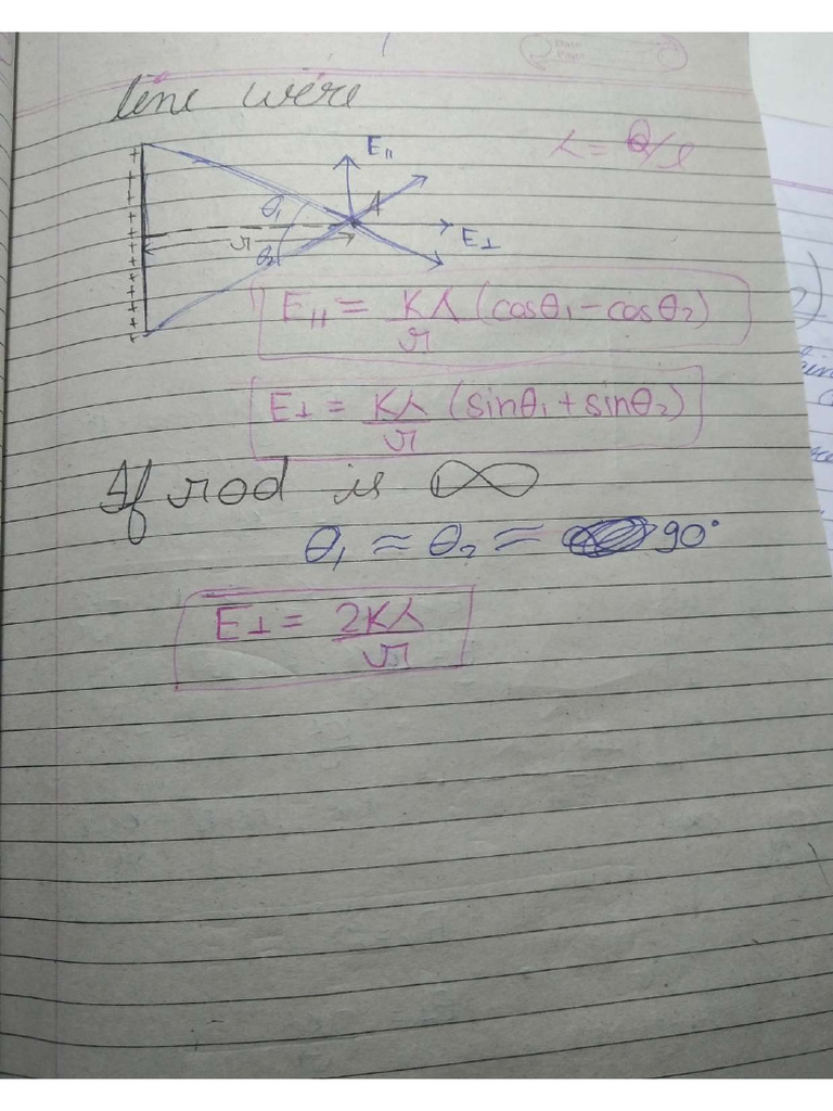 Electrostatic Formula | PDF