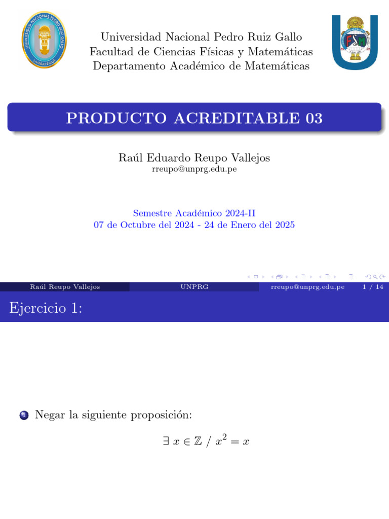 Ejercicios de Matemáticas Universitarias | PDF | Matemáticas