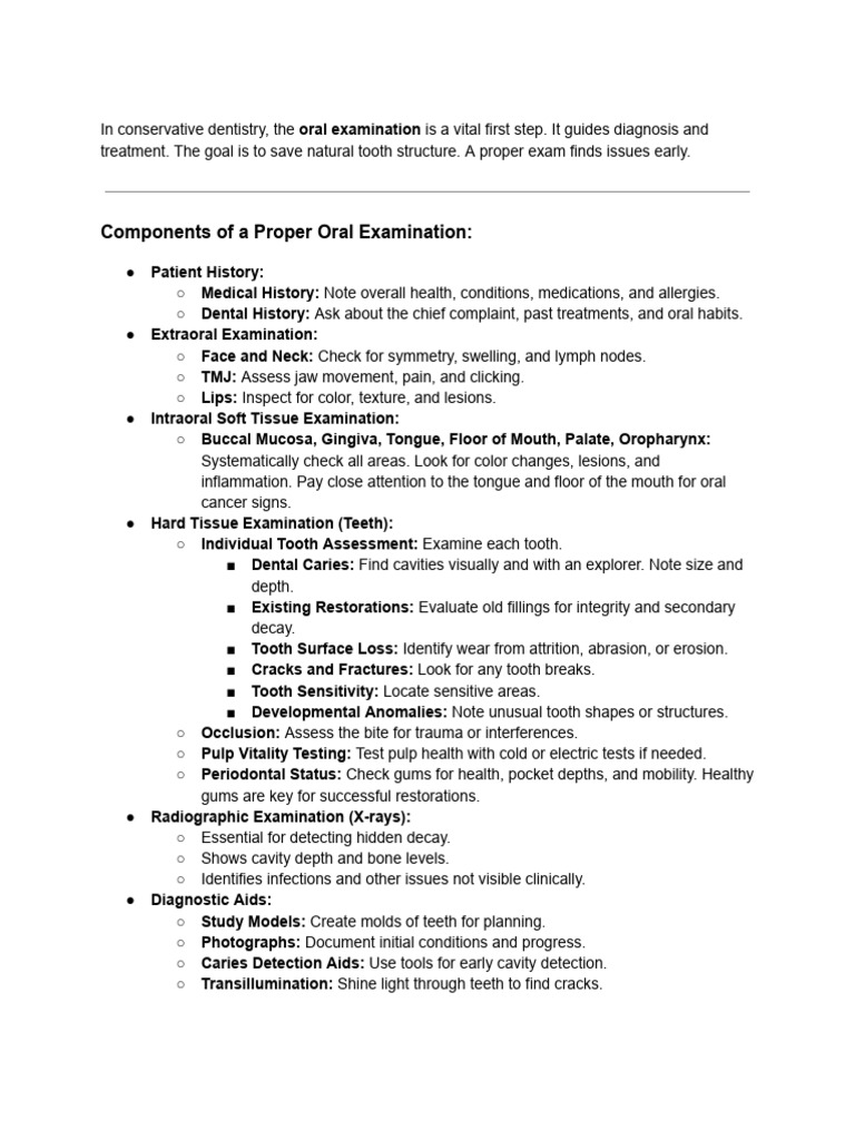 Oral Examination | PDF